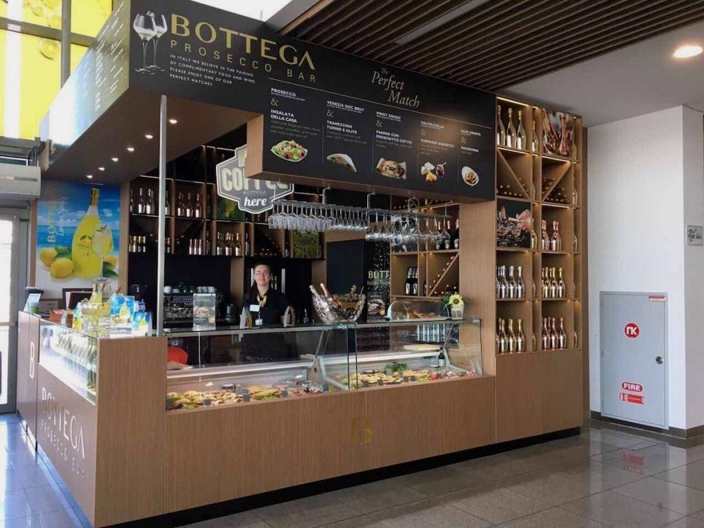 Bottega Spa Concept Store Prosecco Bar
